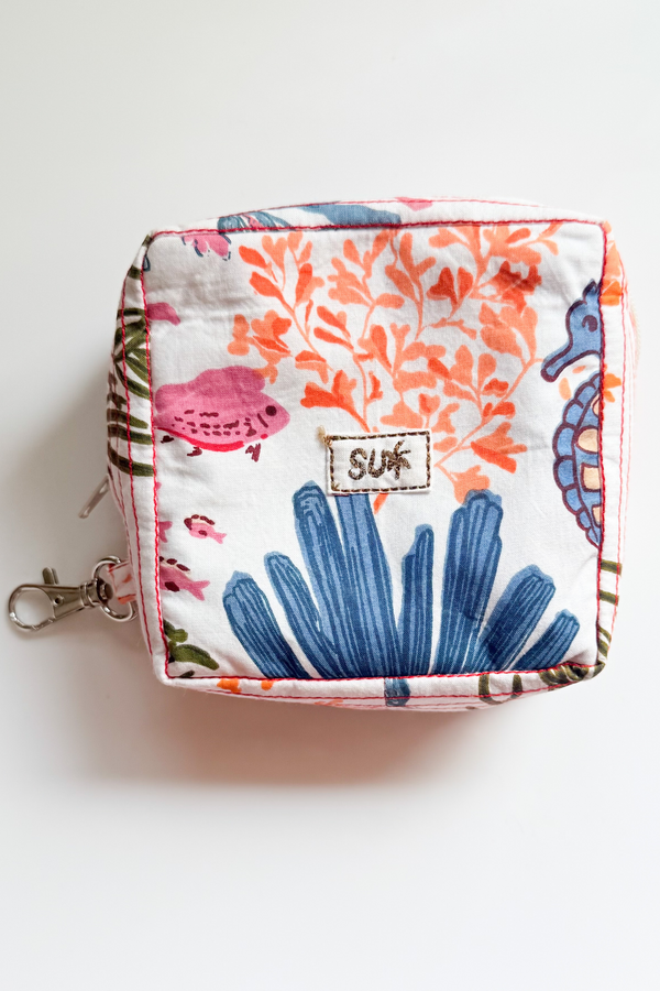 Misty Ocean Upcycled Utility Pouch | SUI – Sui
