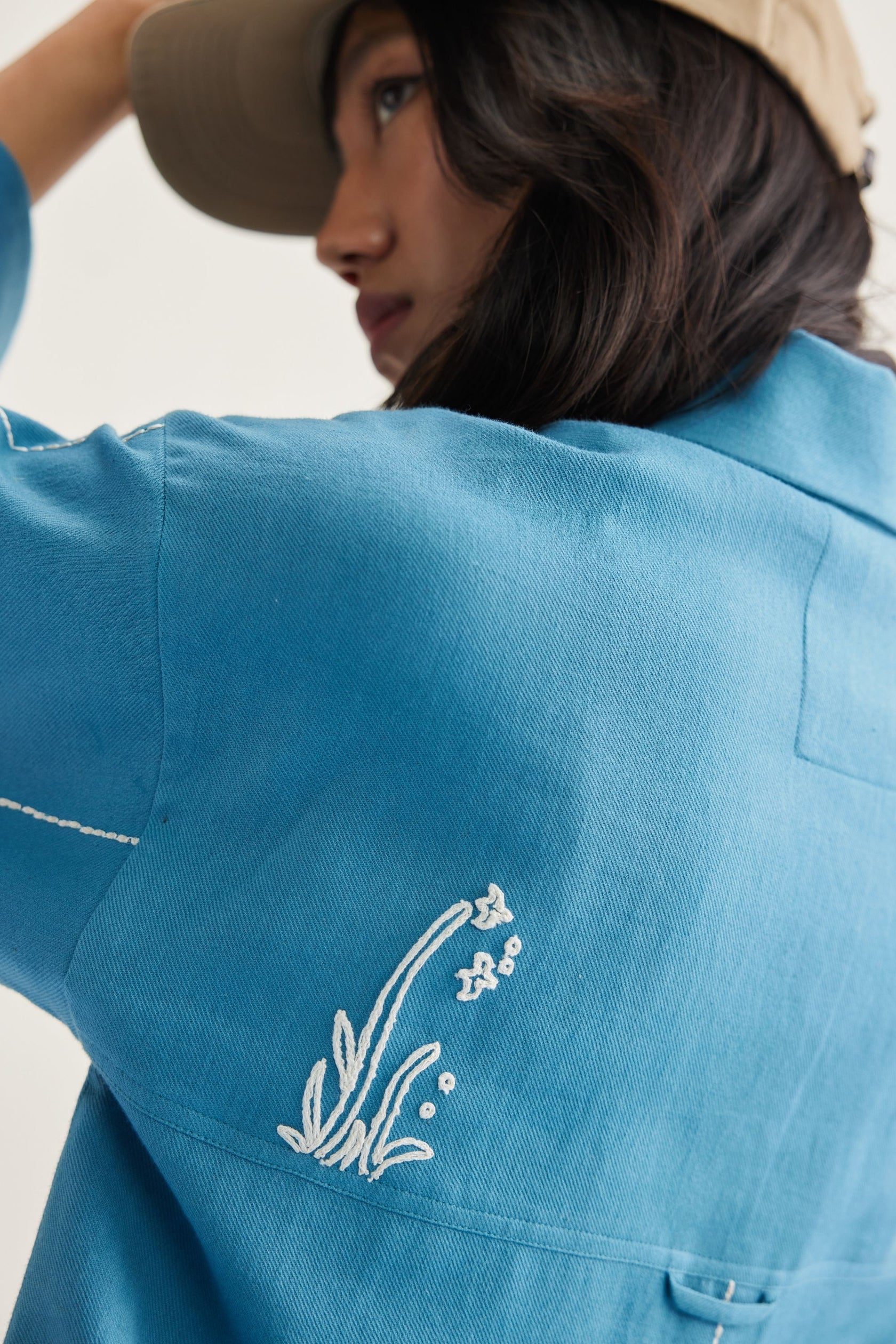 Meet Me By The Sea Handwoven Twill Shirt | SUI – Sui