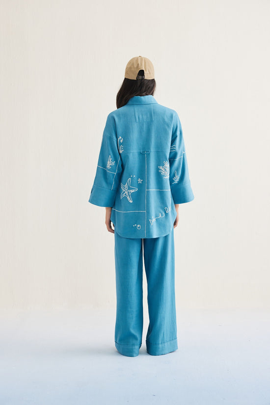 Meet Me By The Sea Handwoven Twill Shirt | SUI – Sui